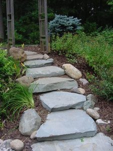 46+ Easy & Cheap Garden Path Ideas For Your Beautiful Garden