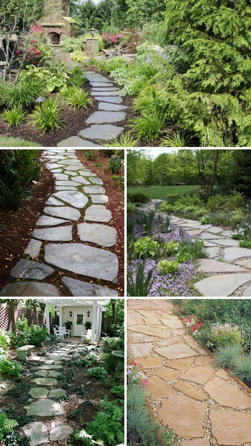 46+ Easy & Cheap Garden Path Ideas For Your Beautiful Garden