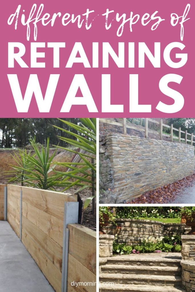19+ Different Types of Retaining Wall Materials & Designs With Images