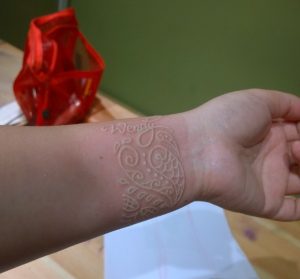 25+ Beautiful White Ink Tattoos That You Will Love It