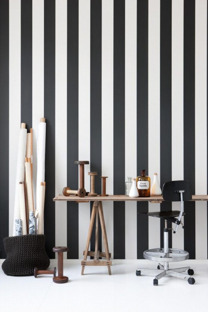 18+ Awesome Striped Wall Design Ideas - Ways To Paint Stripes on a Wall