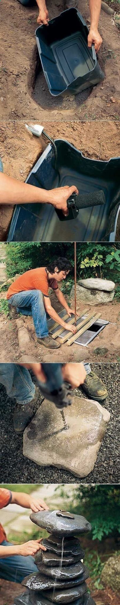 How To Make A Water Feature: 55+ Inspiring Garden Water Feature Ideas