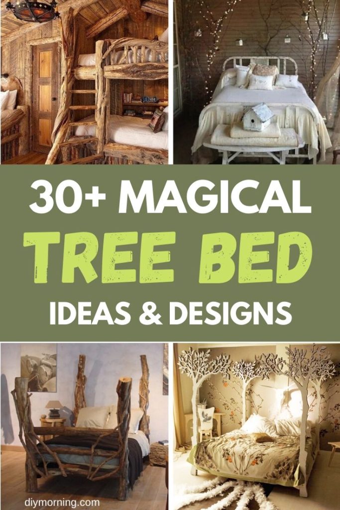 30+ Magical Tree Bed Ideas and Designs - DIY Morning