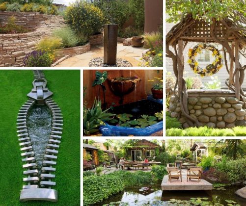 How To Make A Water Feature: 55+ Inspiring Garden Water Feature Ideas