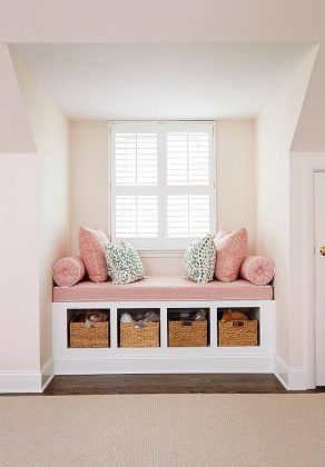 30+ Beautiful and Comfy Built-in Window Seat Ideas & Designs