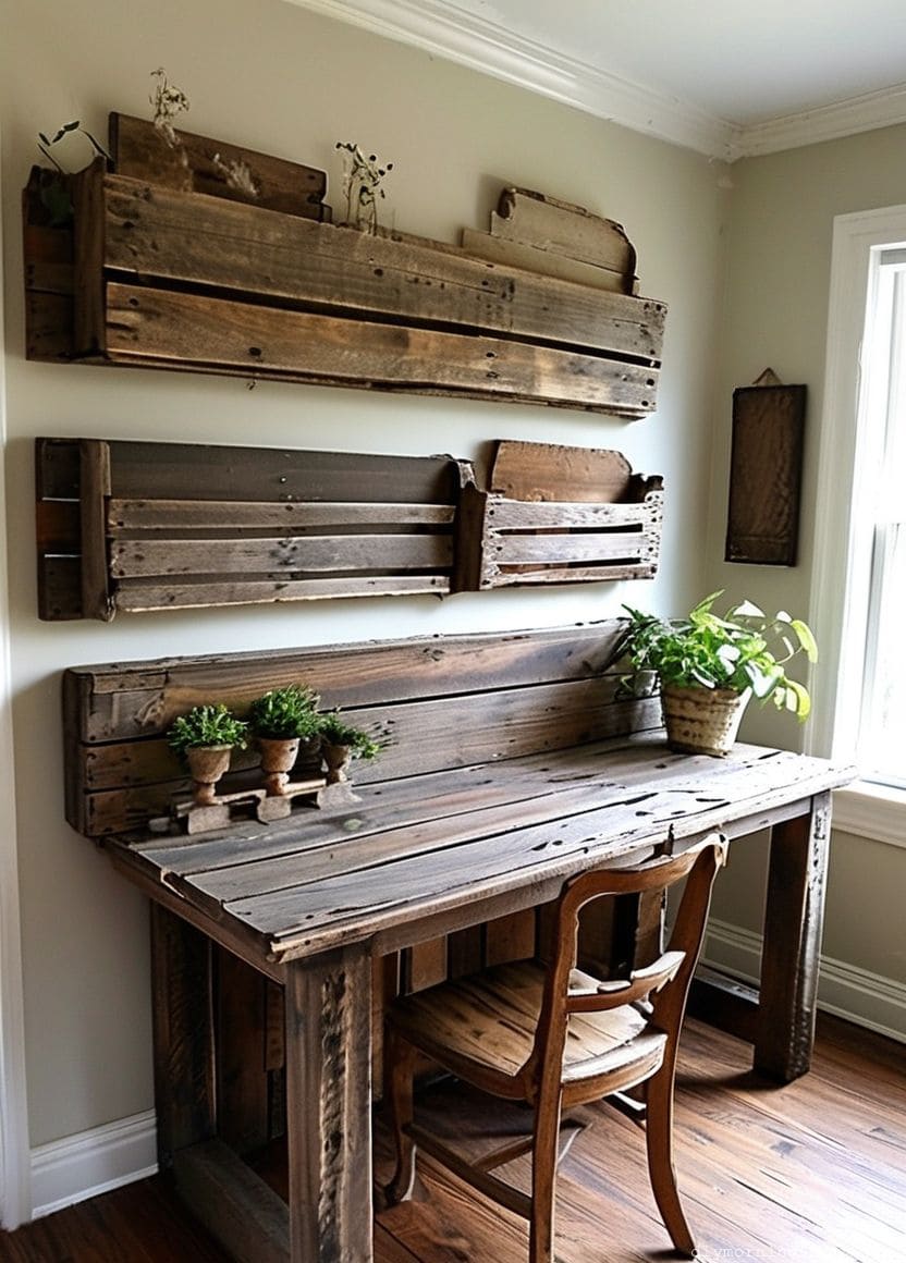 10+ Creative Ideas To Decorate Your Room Using Old Pallets - DIY Morning