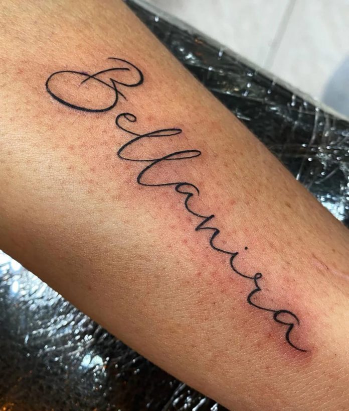 50 Stunning Name Tattoo Ideas to Honor Your Loved Ones - DIY Morning