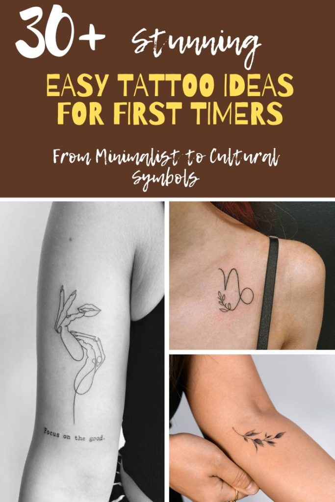 30 Easy Tattoo Ideas for First Timers: From Minimalist to Cultural ...